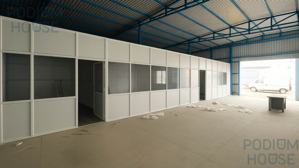 Aluminum Partition : Podium House