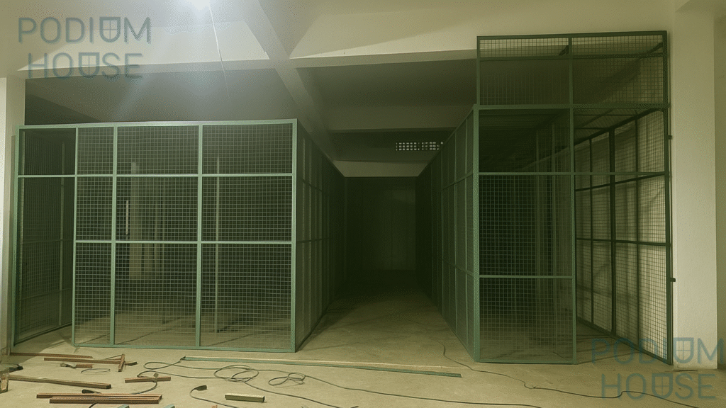 MS Structural Partition : Podium House